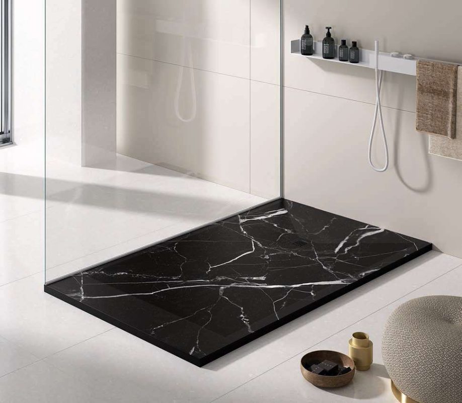 PLATO DE DUCHA STONE 3D MARMOL | DUPLACH – Materiales Moris