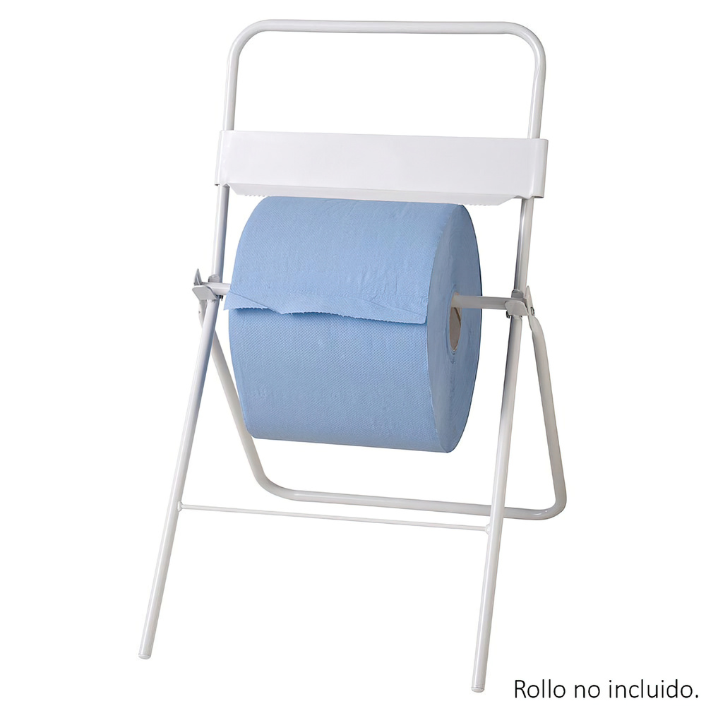 Soporte Rollo Papel Industrial Suelo – Materiales Moris